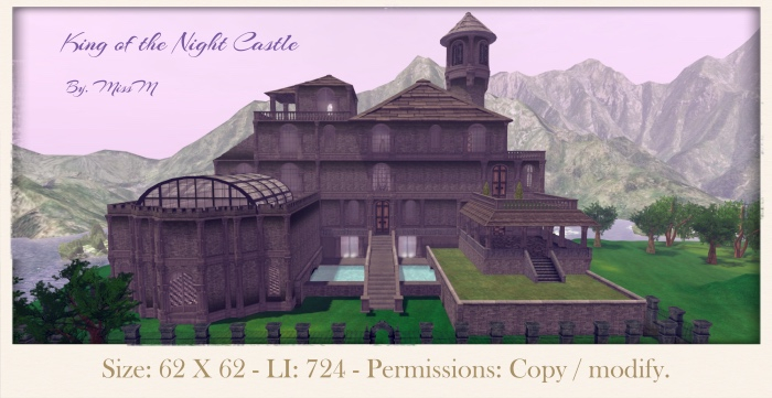 Second Life Marketplace - King of the Night Castle
